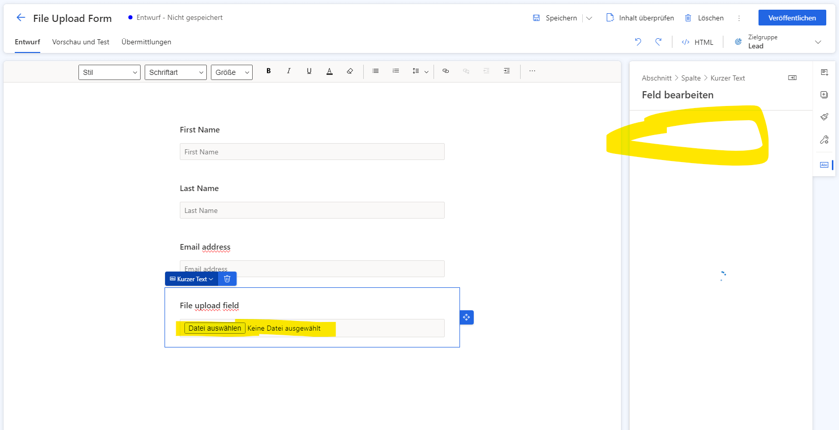 File uploads in Dynamics 365 real-time forms - Johannes Fleischhut